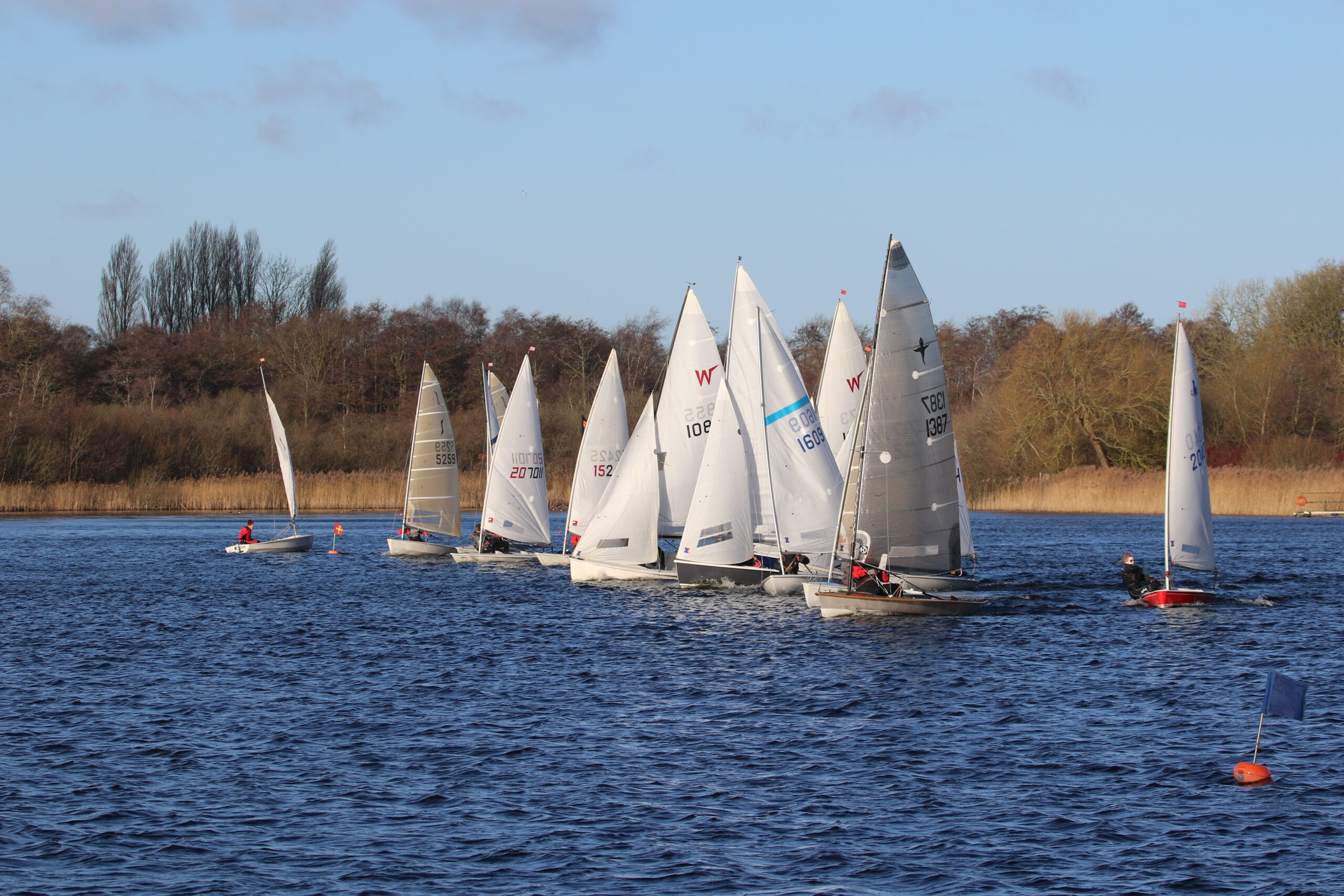 New Years Day Regatta Report – Rollesby Broad Sailing Club